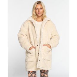 Billabong Langjacke &raquo;Night Ride&laquo; Antique White XL XL Material: Teddy-Shell-Stoff aus Polyester