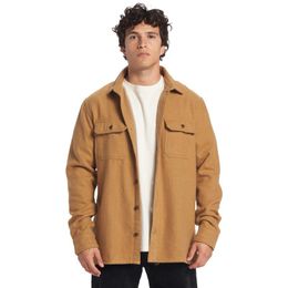 Quiksilver Langarmhemd »Salterhill« Bone Brown M - US-Größen US-Größen M Material: Mischgewebe aus Wolle, Polyester,...