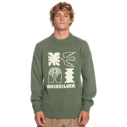 Quiksilver Sweatshirt &raquo;Dowally&laquo; Laurel Wreath XL XL Material: Mischgewebe aus Baumwolle, Modacryl...