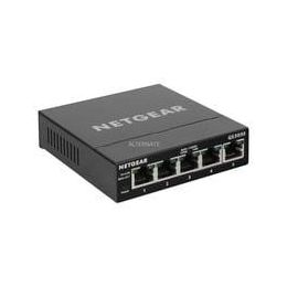 Netgear GS305E, Switch Gerätetyp: Switch LAN: 10/100/1000 MBit/s Anschlüsse: 5x RJ-45 (LAN) gesamt
