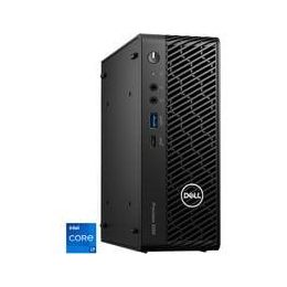 Dell Precision 3260 CFF (834W2), Mini-PC schwarz, Windows 11 Pro 64-Bit Prozessor: Intel Core i7-13700 Grafik: NVIDIA T400 Speicher: 16 GB DDR5-Arbeitsspeicher | 512 GB SSD-Festplatte