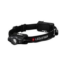 LEDLenser Stirnlampe H5 Core, LED-Leuchte schwarz Art: LED-Leuchte Betriebsart: Batterie AA Lichtstrom: 350.0 Lumen Schutz: IP67