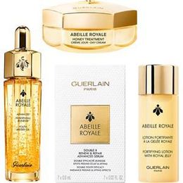 Guerlain Pflege Abeille Royale Anti Aging Pflege Discovery Set Fortifying Lotion 15 ml + Advanced Youth Watery Oil 15 ml + Double R Renew & Repair Advanced Serum 7 x 0,6 ml + Honey Treatment Day Cream 15 ml