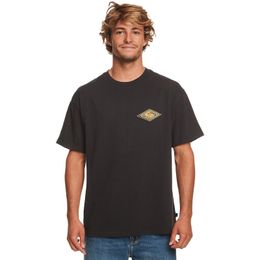 Quiksilver T-Shirt »Fall City« schwarz XL XL Umweltfreundliches Material:...
