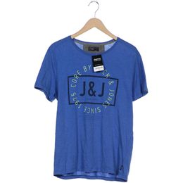 Jack & Jones Jack & Jones Herren T-Shirt, blau, Gr. 54