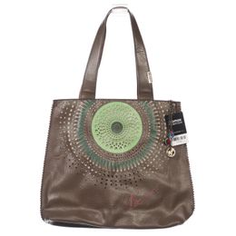 Desigual Damen Handtasche, braun