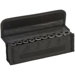 Bosch Professional Stecknüsse Steckschlüsseleinsätze, Set, 9-St., L 63 mm, SW 7 - SW 19, schwarz