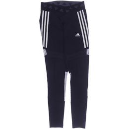 Adidas Damen Stoffhose, schwarz, Gr. 0