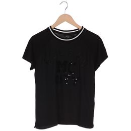 Marc Cain Damen T-Shirt, schwarz