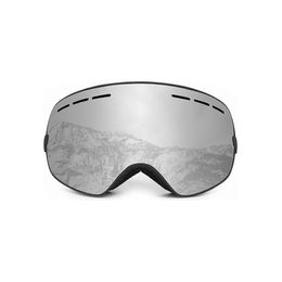 Ecoon Unisex-Ski-/ Snowboardbrille "Annapurna" in Schwarz