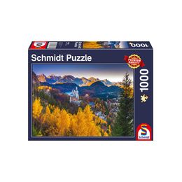 Schmidt Spiele 1.000tlg. Puzzle "Herbstliches Neuschwanstein"