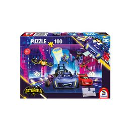 Schmidt Spiele 100tlg. Puzzle "Turbogeladene Action in Gotham City" - ab 6 Jahren