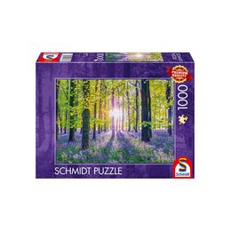 Schmidt Spiele 1.000tlg. Puzzle "Zarte Glockenblumen im Wald"