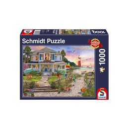 Schmidt Spiele 1.000tlg.Puzzle "Das Strandhaus" - ab 12 Jahren