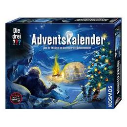 KOSMOS Die drei ??? das mysteriöse Schneemonster 2023 Adventskalender Mehrfarbig