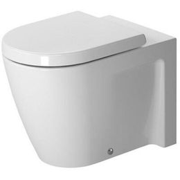 Duravit WC-Komplettset Duravit Stand-WC STARCK 2 BACK-TO-WALL t