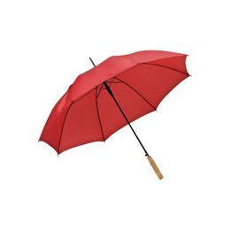 Livepac Office Stockregenschirm Automatik-Regenschirm / Farbe: rot