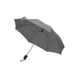 Livepac Office Taschenregenschirm Taschen-Regenschirm / mit Schutzhülle / Farbe: grau/silbergrau