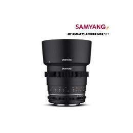 Samyang MF 85mm T1,5 VDSLR MK2 MFT Teleobjektiv