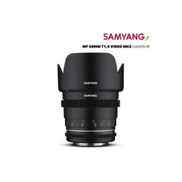 Samyang MF 50mm T1,5 VDSLR MK2 Canon M Normalobjektiv