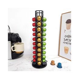 Welikera Kapselhalter Kaffeekapsel-Ausgabeständer für bis zu 40 Nespresso-Kaffeekapseln