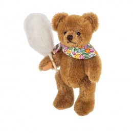 HERMANN TEDDY ORIGINAL Teddy Hermann® Dekofigur Teddy Hermann Teddybär mit Zuckerwatte 10 cm