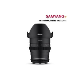 Samyang MF 24mm T1,5 VDSLR MK2 Sony E Weitwinkelobjektiv