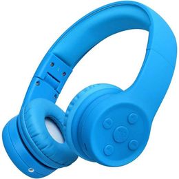 hisonic Zuverlässiges Audio-Streaming Kinder-Kopfhörer (Praktisches Klappdesign ermöglicht einfaches Verstauen und Transportieren der Kopfhörer