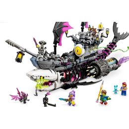 Lego® Konstruktionsspielsteine DREAMZzz Albtraum-Haischiff Baue 2 Arten des Piraten-Boot-Spielzeugs