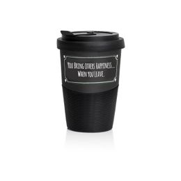 Pechkeks Coffee-to-go-Becher Pechkeks Misfortune Cookies Kaffee Becher To Go Porzellan mit Deckel