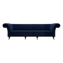 JVmoebel 4-Sitzer Viersitzer Sofa Couch Wohnzimmer Chesterfield Polstermöbel Design