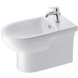 Duravit WC-Komplettset Duravit Stand-Bidet Duravit No 1 weiß