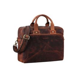 STILORD Laptoptasche "Hector" Große Business Ledertasche für Herren