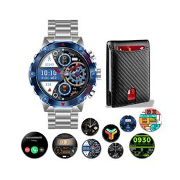 HYIEAR Smartwatch, 1,43", IP67 wasserdicht