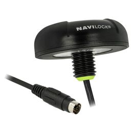 Navilock seriell GPS Empfänger u-blox 6 5 m GPS-Tracker (Spritzwassergeschütztes Gehäuse)