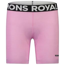 Mons Royale - Women's Low Pro Merino Air-Con MTB Liner - Radunterhose Gr XS rosa