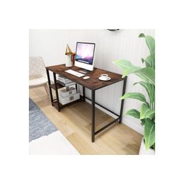 Fine Life Pro Schreibtisch Laptop-01 (Industrie-Design-Computerarbeitsplatz mit 2-Tier-Regal)