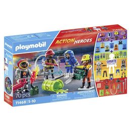 Playmobil® Konstruktions-Spielset My Figures: Feuerwehr