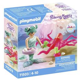 Playmobil® Konstruktions-Spielset Meerjungfrau mit Farbwechselkrake