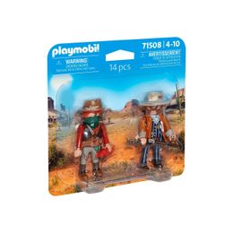 Playmobil® Konstruktionsspielsteine DuoPack Bandit und Sheriff
