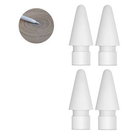 Lubgitsr Eingabestift 4 Stück Spitze für Apple Pencil Verschleißfest Ersatzspitzen (4-St)