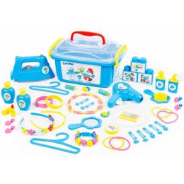 Polesie Spielzeug-Frisierkoffer Schmink Beauty-Set 55-tlg. Schlümpfe Smurfs Kinder Spielset in Box
