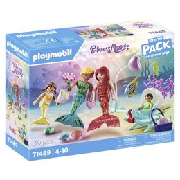 Playmobil® Konstruktions-Spielset Ausflug der Meerjungfrauenfamilie