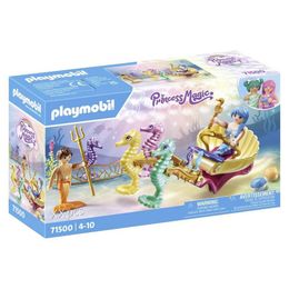 Playmobil® Konstruktions-Spielset Meerjungfrauen-Seepferdchenkutsche