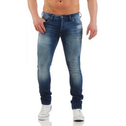 Jack & Jones Jack & Jones Slim-fit-Jeans Jack & Jones Glenn Dash Indigo Slim Fit Herren Jeans