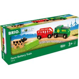 Brio® Spielzeugeisenbahn-Lokomotive World Eisenbahn Zug Bauernhof Batterie Zug 4 Teile 36018