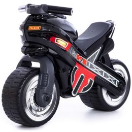 Polesie Rutschmotorrad Motorrad Rutscher MX-ON Kinder Fahrzeug Laufrad Lauflernrad schwarz