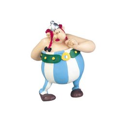 PLASTOY Spiel, Asterix - Figur Obelix mit Blumenstrauß