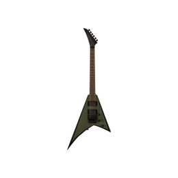 JACKSON E-Gitarre, X Series Rhoads RRX24 Matte Army Drab/ Black Bevel