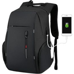 Bedee Rucksack Laptop Rucksack Herren mit USB-Ladeanschluss Rucksack Damen (Mit Reißverschluss für Männer Frauen Schule Arbeit Reisen